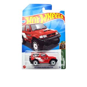 Jual Hot Wheels Mitsubishi Pajero Evolution Merah Ralli Art - Lot j ...