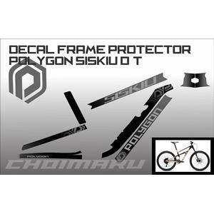 Jual decal sticker protector frame custom polygon siskiu D T series ...