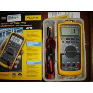 Jual Fluke 87V industrial digital multimeter with temperature tester ...