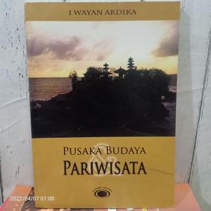 Jual ORIGINAL ANTIK BUKU PUSAKA BUDAYA PARIWISATA Karangan By I Wayan ...