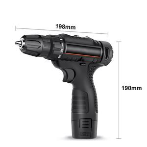 Jual Mesin Bor Cordless Bor Baterai Bor Listrik Beton Besi Kayu Dengan ...