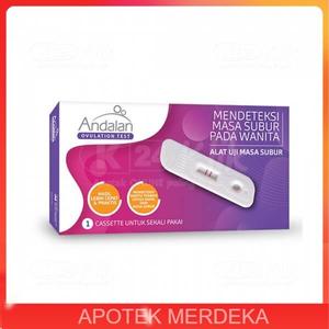 Jual Andalan Ovulation Test Alat Tes Kesuburan Masa Subur Ovulasi LH ...