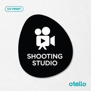 Jual Shooting Studio Signage Board Akrilik Tempel Dinding Papan Acrylic ...