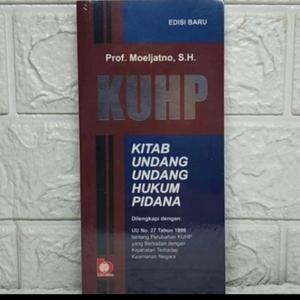 Jual [COD] Kuhp Kitab Undang-Undang Hukum Pidana Edisi Baru Prof. - Jakarta Barat - istari putri ...