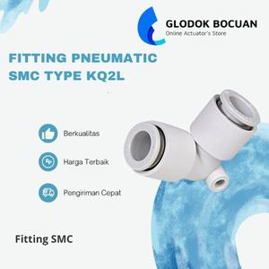 Jual KQ2L 06-00 Fitting Elbow Slip Lock Selang 6mm x 6mm SMC - Jakarta ...