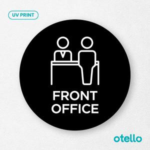 Jual Front Office Signage Board Akrilik Tempel Dinding Papan Acrylic ...