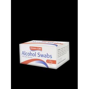 Jual Tissue Alkohol GOLDEN CARE Murah Alcohol pads 70 persen ETHYL ...