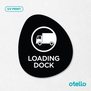 Jual Loading Dock Signage Board Akrilik Tempel Dinding Papan Acrylic ...