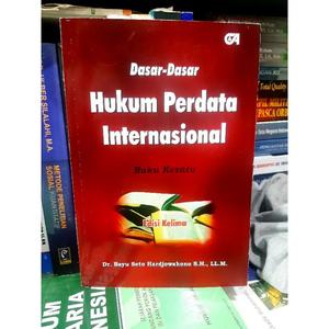 Jual Buku DASAR-DASAR HUKUM PERDATA INTERNASIONAL Bayu Seto - Jakarta Pusat - buku salman ...