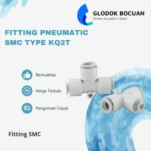 Jual KQ2T 06-00 Fitting Tee Slip Lock Selang 6mm x 6mm x 6mm SMC - Jakarta Barat - GLODOK BOCUAN ...