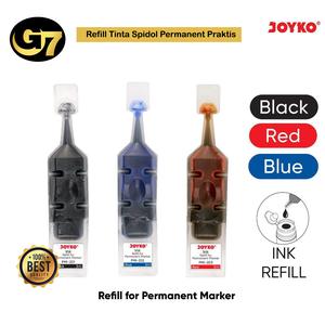 Jual Tinta Spidol Permanent Joyko Sachet Isi Ulang Sepidol Whiteboard ...