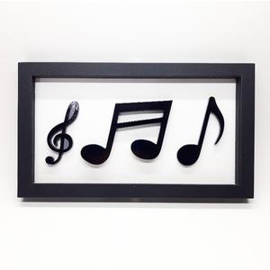 Jual Shadowbox Frame Pigura simbol Musik Not Exclusive Hiasan Dinding ...