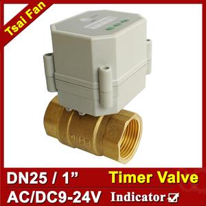 Jual 1 Inci Listrik Timer Control Valve Pelabuhan Penuh, Ac/Dc9-24V ...