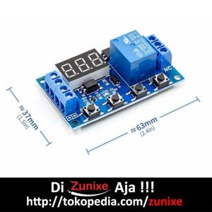 Jual TDR Module 6-30V Relay Module Switch Trigger Time Delay Circuit ...
