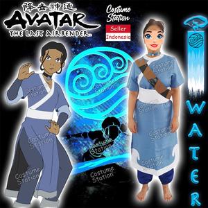 Jual Kostum Katara Avatar The Last Airbender Costume Water Bender ...