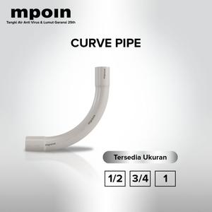 Jual Curve Pipa Long Mpoin Sambungan Pvc Knee Panjang 1 2 3 4 1 ...