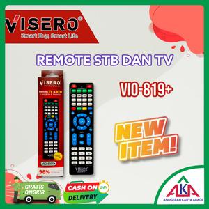 Jual VISERO Remote STB Dan TV Set Top Box Receiver TV Digital DVB T2 ...