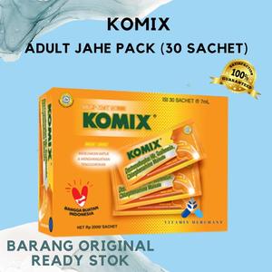 Jual Komix Adult Jahe Pack (30 Sachet) - Kota Surabaya - Sumber Rejeki ...