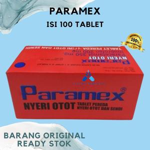 Jual PARAMEX NYERI OTOT 1 BOX ISI 25 STRIP @ 4 TABLET - Kota Surabaya ...