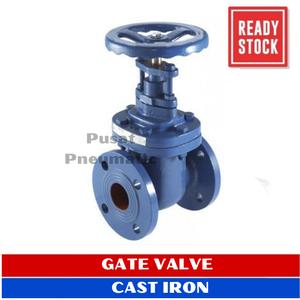 Jual 3" Gate Valve Cast Iron Type Flange JIS 10K Size 3 Inch DN 80 ...