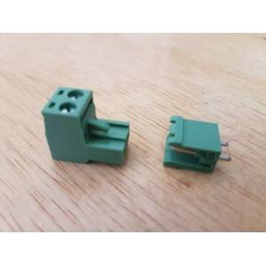 Jual Terminal 2EDG 5.08 2P Lurus Green 2 pin Block Connector blok screw ...
