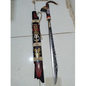 Jual Mandau Senjata Khas Dayak Pusaka Adat Suku Tradisional Kalimantan ...