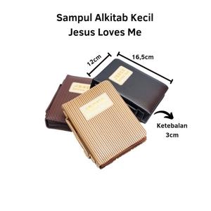 Jual Sampul Alkitab Kecil - Jesus Loves Me - Sampul Buku - Sampul Kecil ...