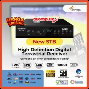Jual SET TOP BOX TV DIGITAL RECEIVER NEW STB MAXTRON HIGH DEFINITION ...