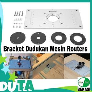 Jual 1 Set Bracket dudukan Mesin Router Meja Router Alimunium Aloy ...