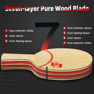 Jual Stiga Cl Cr Wrb Allround Classic Table Tennis Blade (7 Ply) Racket ...