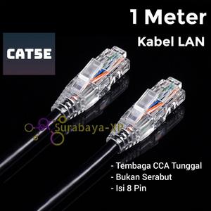 Jual Kabel LAN 1M UTP CAT5E 1 M 1 Meter 1Meter FTP SPECTRA - WITH ...