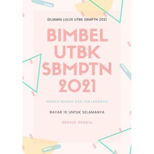 Jual DIJAMIN LULUS UTBK SBMPTN 2021 ZENIUS XPEDIA OFFLINE BIMBEL UTBK ...