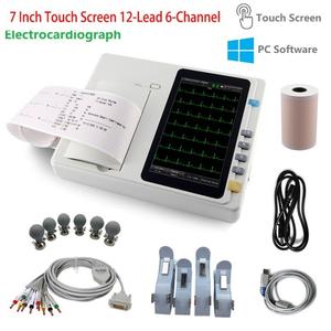 Jual Control rekam jantung Mesin ECG/EKG 7 inci ECG301 / ECG601 3 6 ...