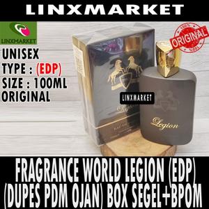 Jual FRAGRANCE WORLD LEGION (EDP) UNISEX 100ML DUPES PDM OJAN (SEGEL ...