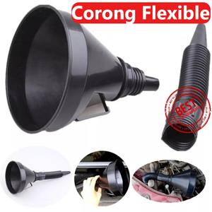 Jual Tempat Corong Oli Bensin Motor Mobil Flexibel Funnel Panjang ...