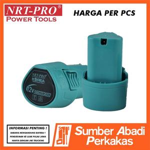 Jual NRT-PRO Baterai Mesin Bor Cordless Drill Tangan Battery Batre 12 V ...