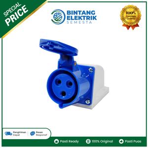 Jual Stop Kontak Genset 3 Pin 32A CEE 123 Industrial Socket 32 A HANDAL - Jakarta Barat ...