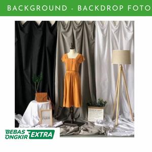 Jual Kain Background polos, Backdrop polos, Abu Hitam Khusus 5 - 8/m ...