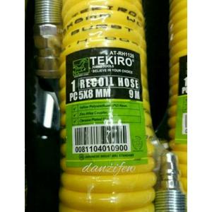 Jual Selang Kompresor Rekoil Hose Merk Tekiro Kuning 9 Meter ...