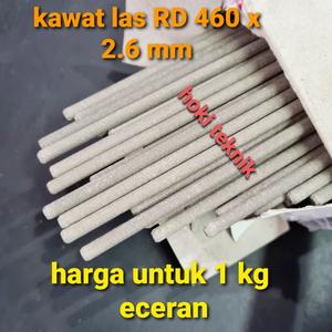 Jual Kawat Las Listrik - Elektroda 2.6mm x 350mm RD-460 Nikko Steel 1Kg ...