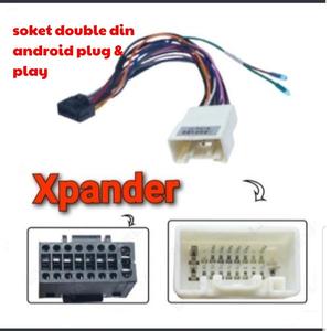 Jual socket-soket double din android plug play mobil xpander pajero ...