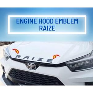 Jual ENGINE HOOD EMBLEM RAIZE/ LOGO RAIZE/LOGO KAP MESIN TOYOTA RAIZE ...