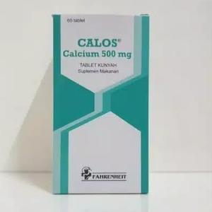 Jual Unik calos calcium 500mg isi 60 tablet Diskon - Jakarta Timur ...