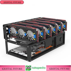Jual Rak Frame Rig 6 Kartu Grafis Cpu Ukuran 4x12cm Untuk Mining ...