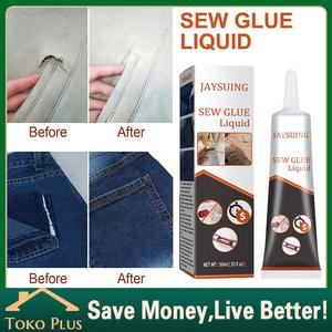 Jual Lem Kain Untuk Baju Robek Kain Robek Bolong Gorden Robek Celana ...