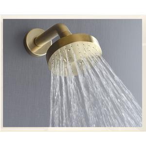 Jual Brushed Gold Bathroom Fixture Waterfall Restroom Bath Shower ...