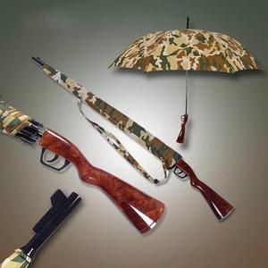 Jual Rifle Imitation Wooden(Plastic) Handle Gun Umbrella Sunscreen ...