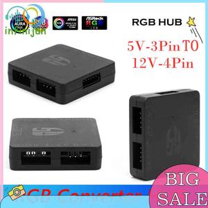 Jual 5v 3 Pin Ke 12V 4 Pin RGB HUB 5V Ke 12V Untuk Motherboard - Kota ...