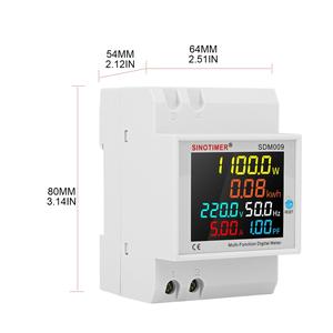 Jual Yu Energy Meter Penghitung Konsumsi Daya Voltmeter Digital Ammeter ...