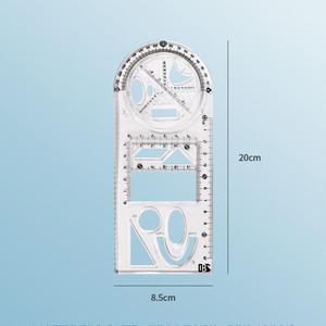 Jual Pearlid Penggaris Perlengkapan Kantor Sekolah Rotary Hadiah Gambar ...